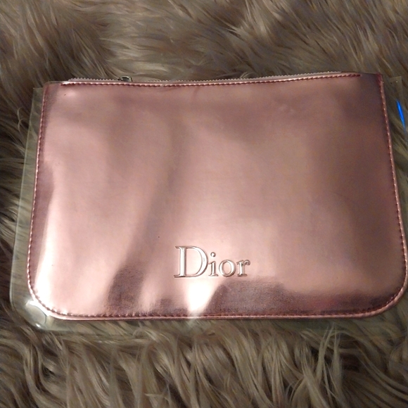 Dior | Bags | Christian Dior Case Makeup Bag Msc Bag Pink Light Neon ...